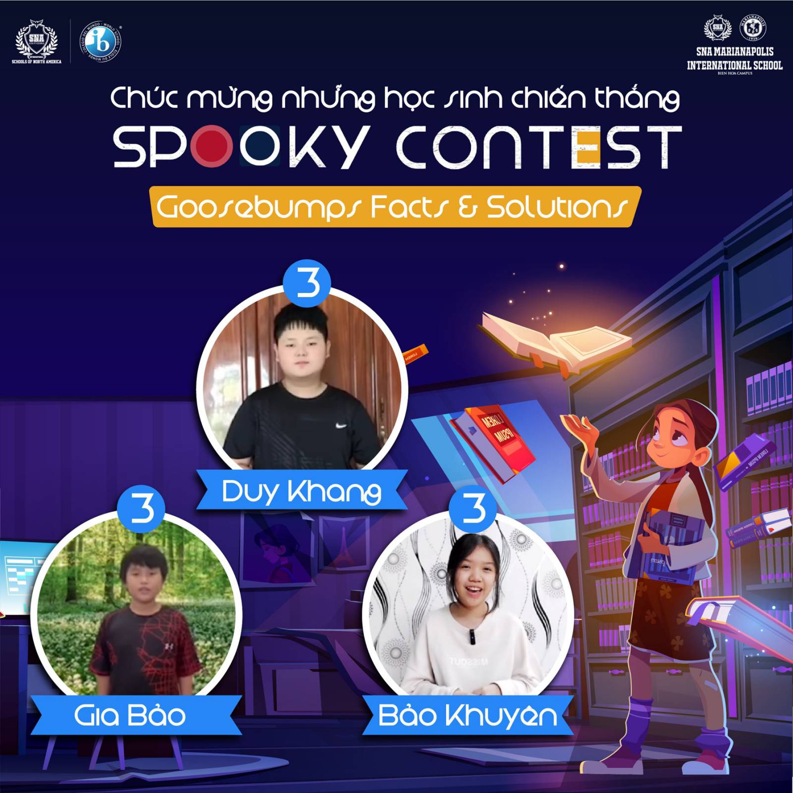 WINNERS ANNOUNCEMENT OF SPOOKY CONTEST | GOOSEBUMPS: FACTS & SOLUTIONS ...